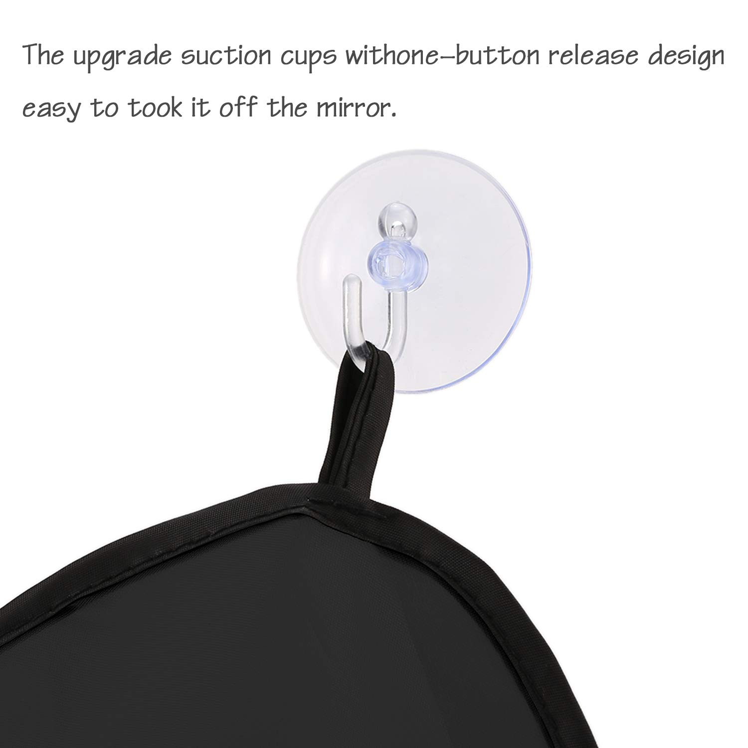 Adjustable Upgrade Beard Apron Cape for Men Shaving and Trimming with Suction Cups Grooming Beard Apron Perfect Gifts (Medium, Black)