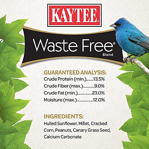 Kaytee Waste Free Bird Seed Blend, 5-Pound (2 Pack)