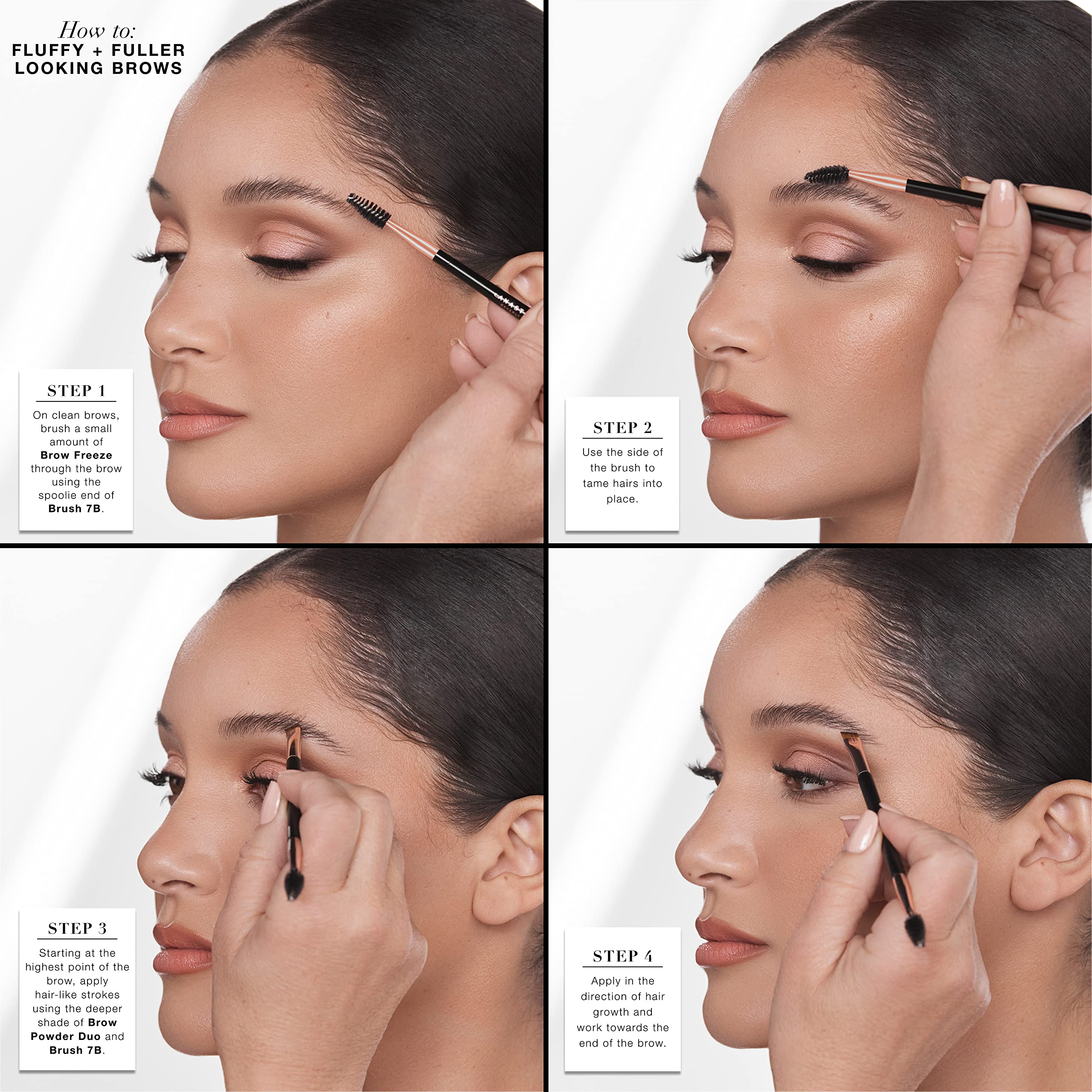 Anastasia Beverly Hills - Fluffy & Fuller Looking Brow Kit (Ebony)