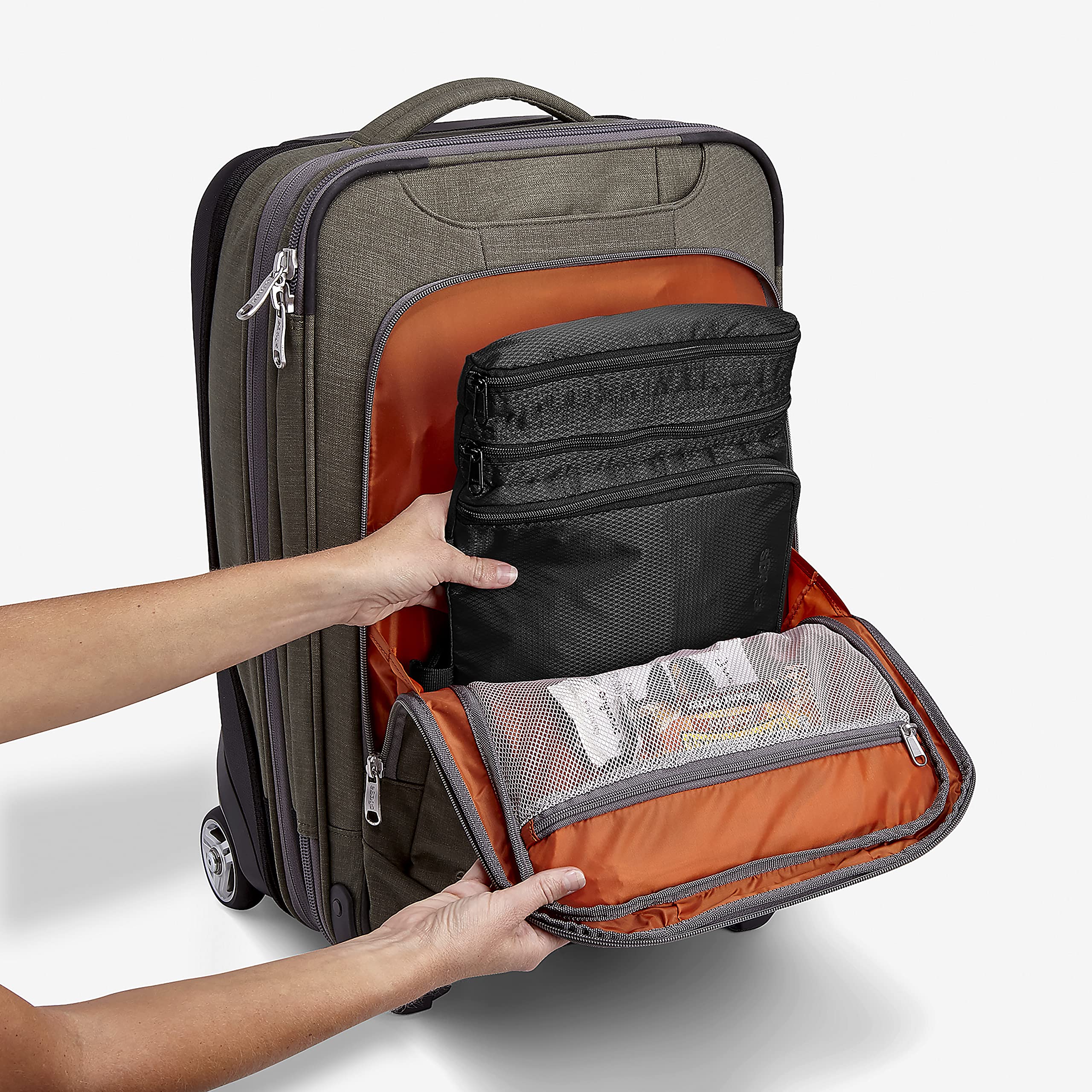 eBags Classic Large Pack-it-Flat Toiletry Kit (Titanium)