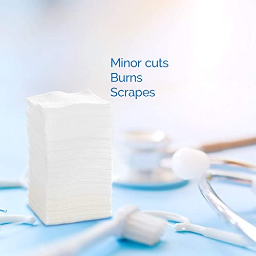 800 Gauze Pads 4x4,JMU Non Woven Sponges 4-Ply Non-Sterile Guaze All Purpose Gauze Sponges