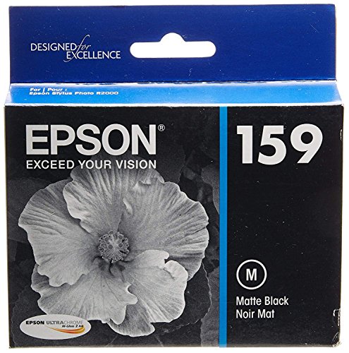 Epson T159120 UltraChrome Hi-Gloss Photo Black Cartridge