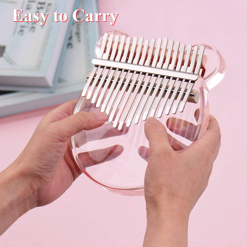 Acrylic Kalimba 17 Keys