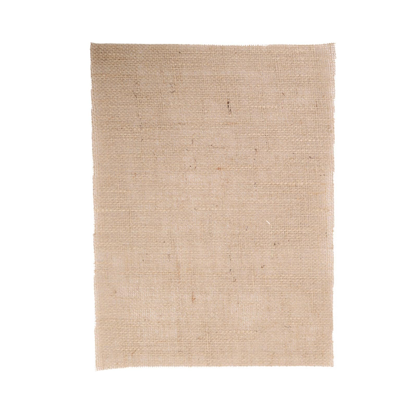 5 Pcs Linen Jutes Placemat Vintage Burlap Teas Cup Mat Natural Place Mats Small Kitchen Dining Table Mat Durable Teas Cup Plates Mats