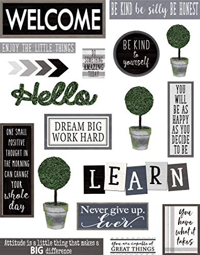 Black Wood Better Than Paper Bulletin Board Roll & Modern Farmhouse Wall Décor Bulletin Board