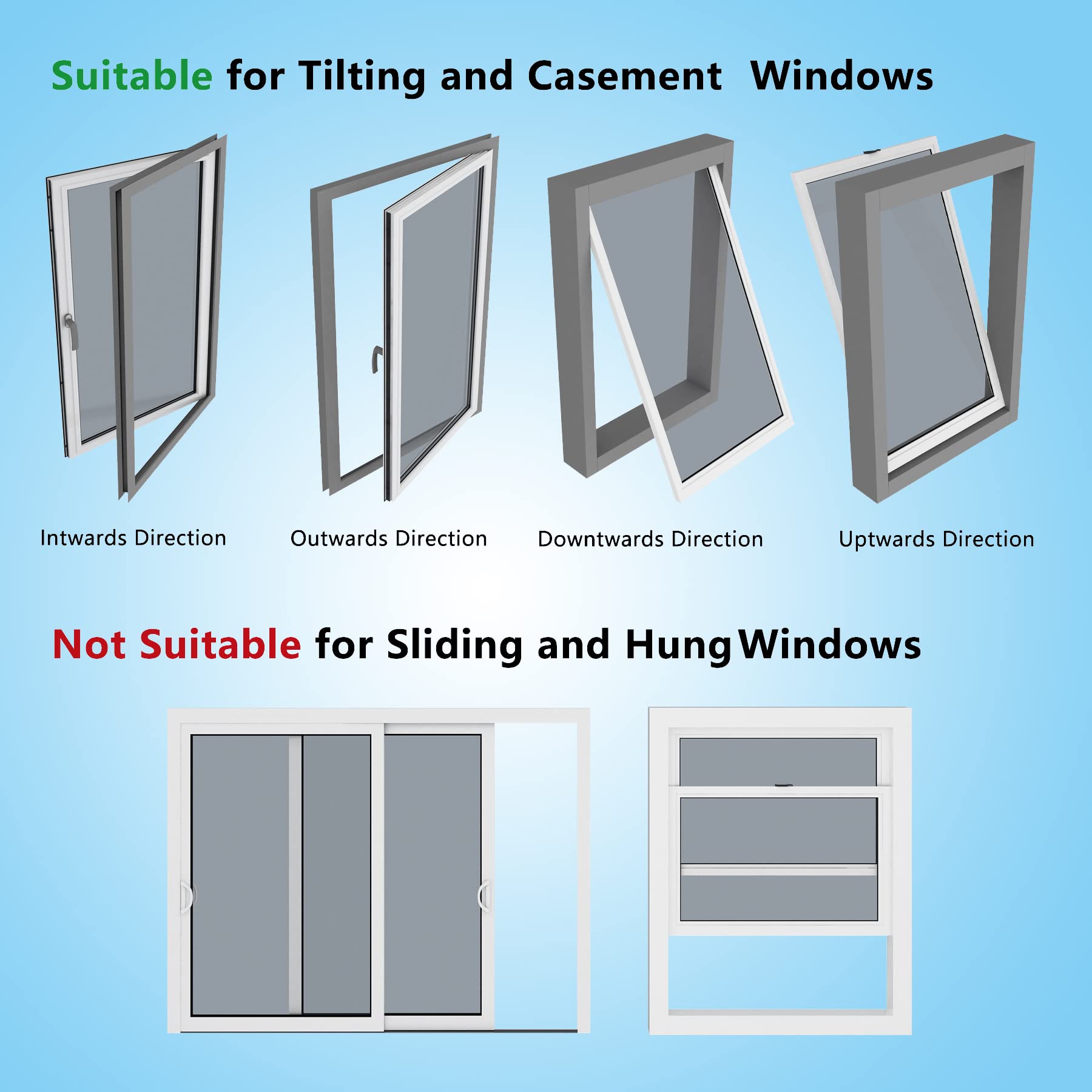 BJADE'S Window Seal Kit for Portable Air Conditioner Unit and Tumble Dryer,158Inch Seals with Zipper and Adhesive Fastener , White