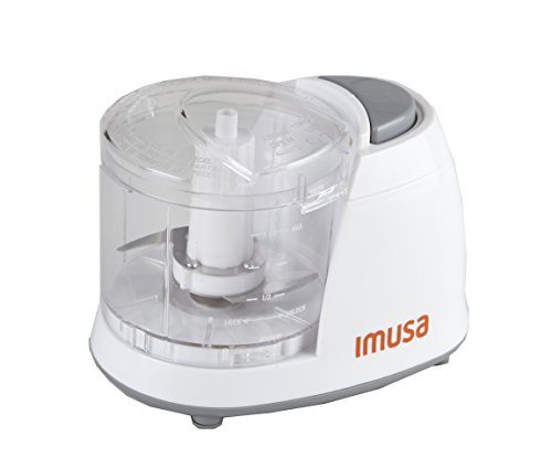 IMUSA USA White GAU-80319W Mini Chopper 1.5-Cup