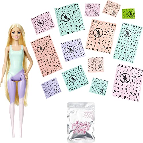 Barbie Color Reveal Doll with 7 Surprises, Color Change and Accessories, Palm Trees Series, styles may vary ββββ