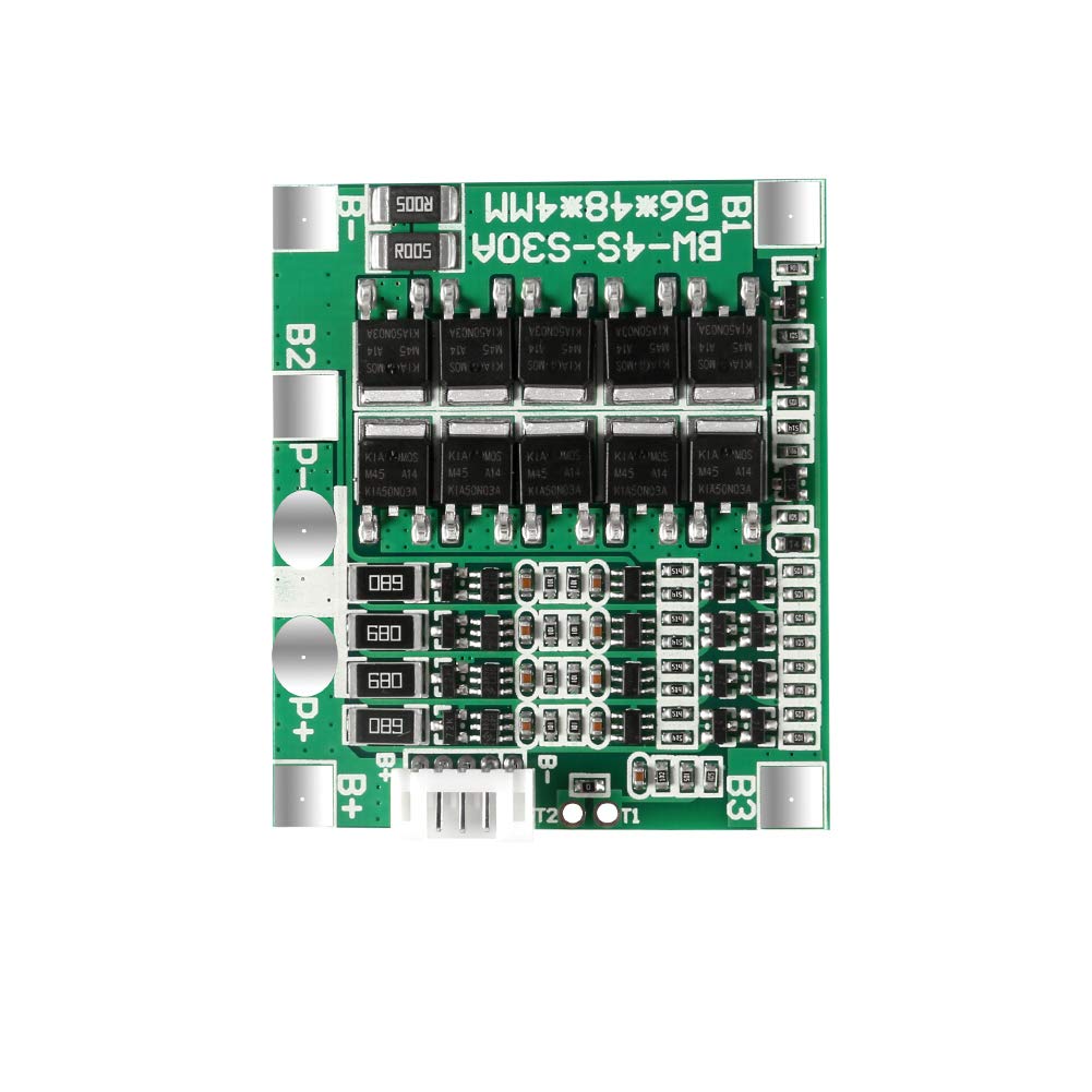 Organizer 2pcs 4S 30A 14.8V Li-ion Lithium 18650 Battery BMS Packs PCB Protection Board Balance Integrated Circuits