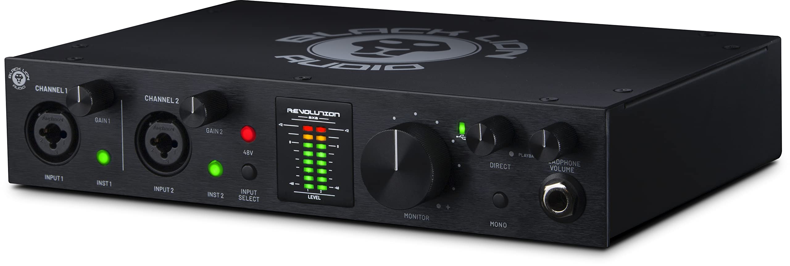 Black Lion Audio Revolution 2x2 USB Audio Recording Interface