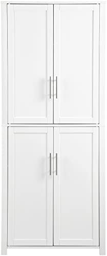 Crosley Furniture Savannah Tall Pantry, White