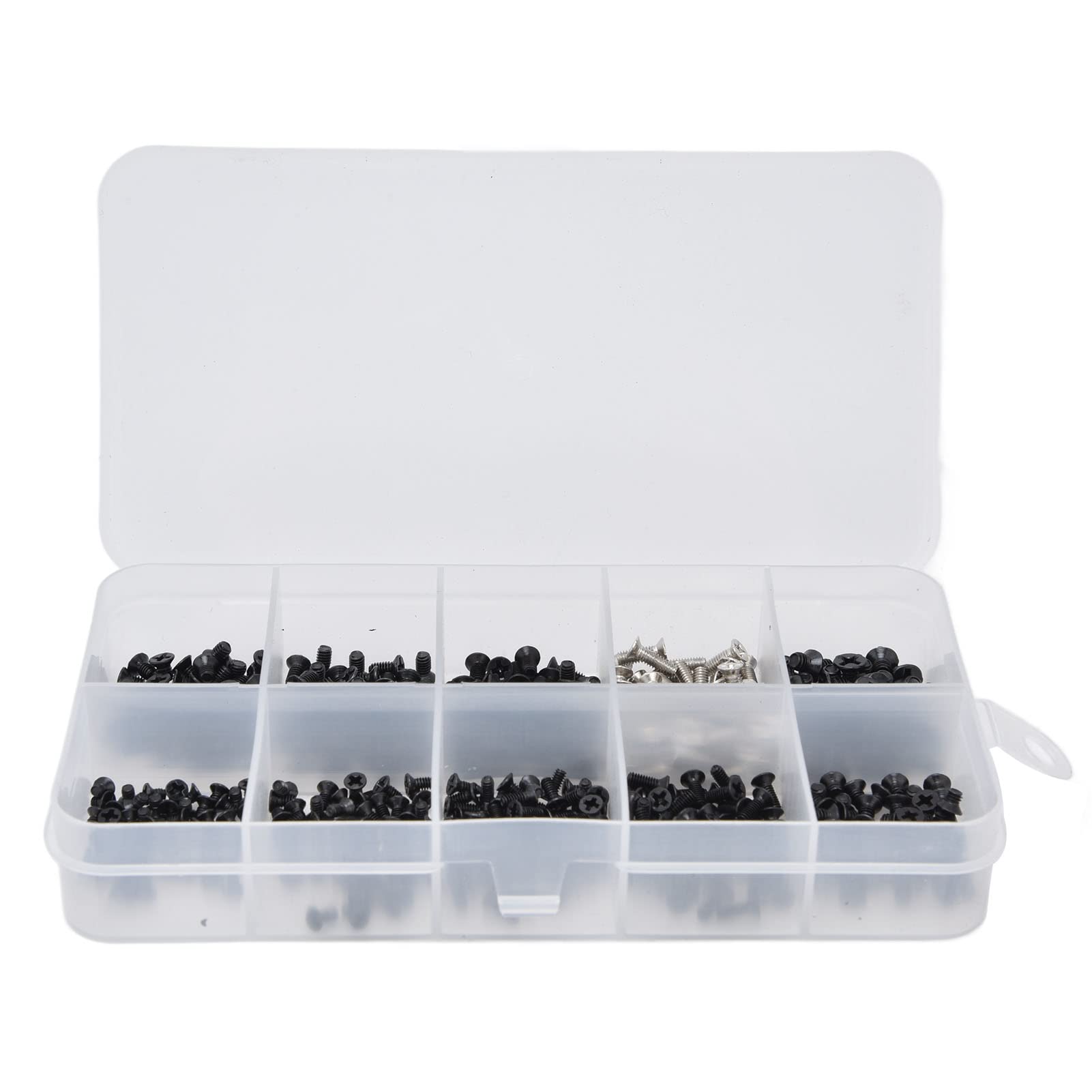 500Pcs Laptop Computer Tiny Replacement Stainless Steel Electronic Screws Kit for Maintenance Repair