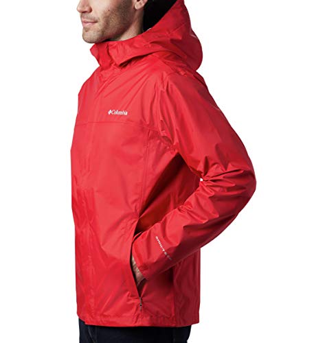 Columbia Men's Watertight II Jacket, Mountain Red, Large
