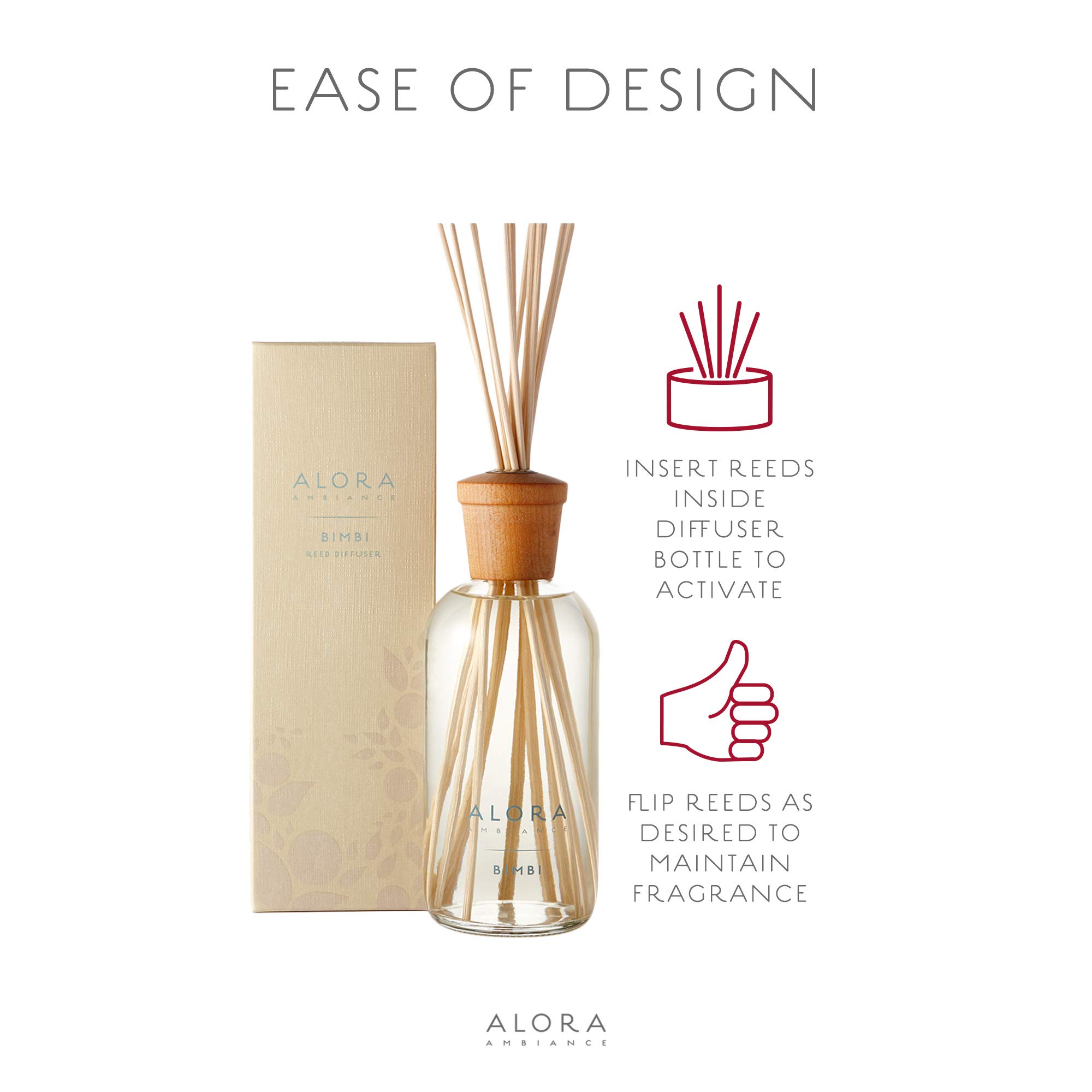 Bimbi Reed Diffuser 16oz diffuser by Alora Ambiance