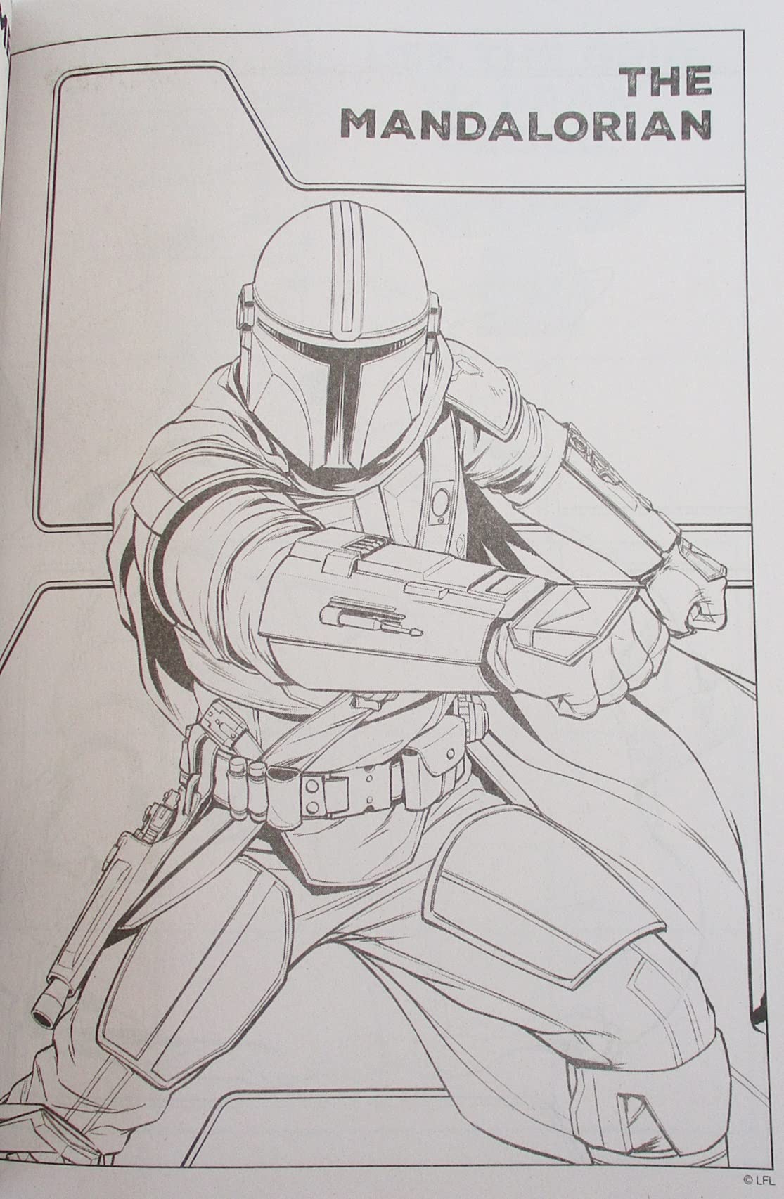 Colortivity The Mandalorian Baby Yoda Coloring and Activity Book Cover Varies 80 Pages