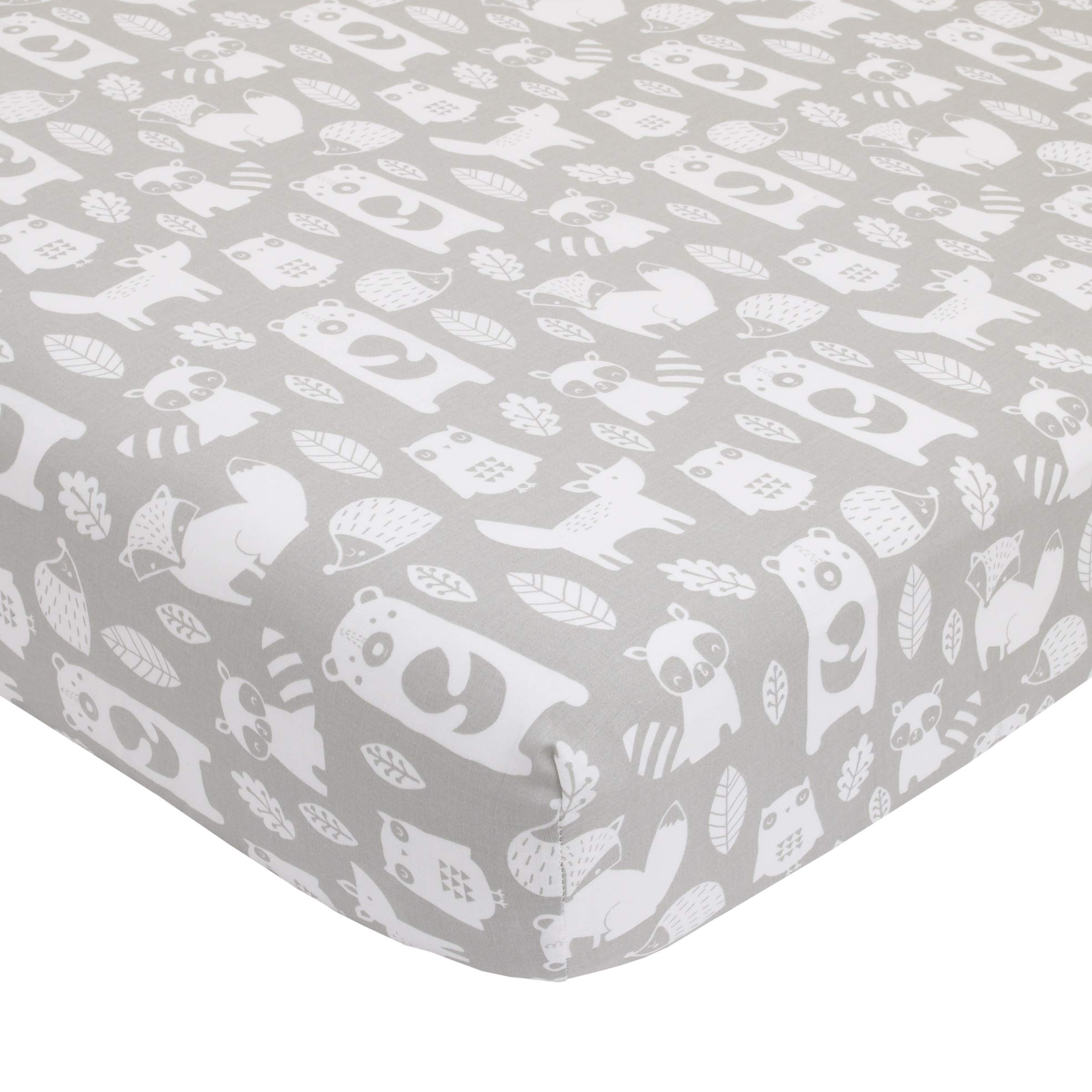 NOJO Dreamer Little Woodland Friends 8 Piece Nursery Crib Bedding Set