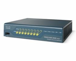 Cisco ASA 5505 Unlimited-User Security Plus Bundle Includes 8-Port Fast Ethernet Switch, 25 IPsec VPN Peers, 2 SSL VPN Peers, DMZ, stateless Active/Standby high Availability, DES License