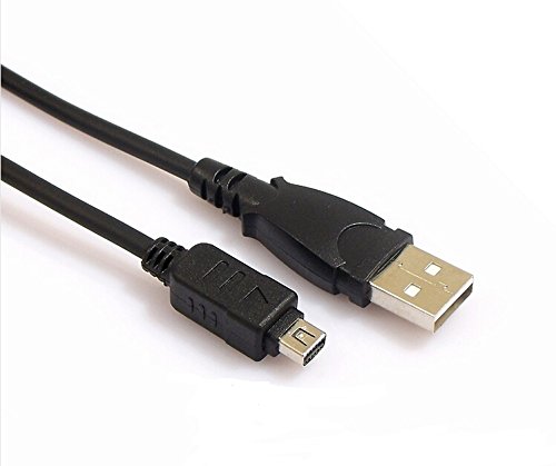 MaxLLTo USB Cable for Olympus Tough TG-610 TG-850, Extra Long 5ft 2in1 USB Data SYNC-Charge Charging Cable Cord for Olympus Stylus Tough TG-610 TG-850 Camera
