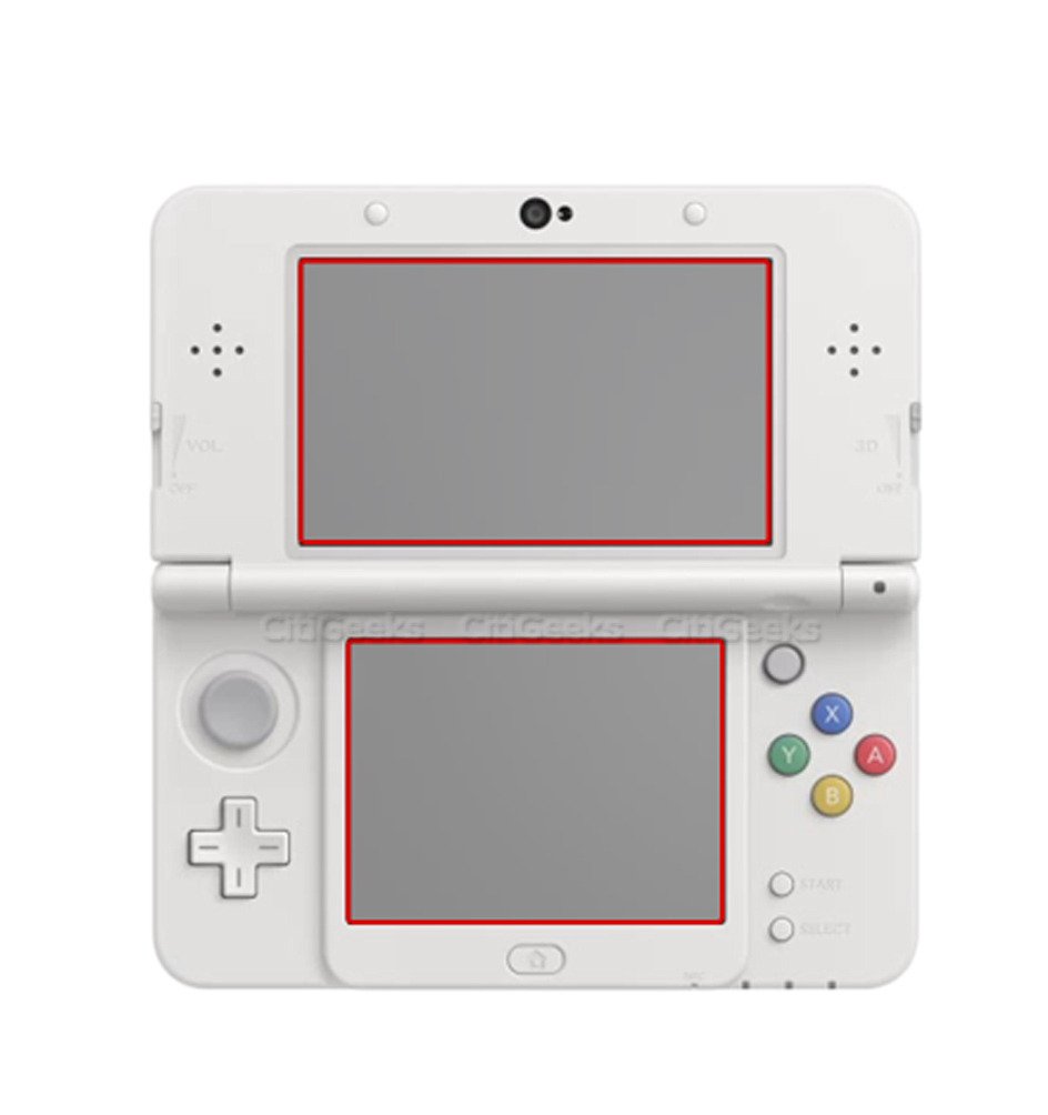 CitiGeeks [3-Pack Screen Protector for Nintendo 3DS New 2014 High Definition (HD) [Anti-Glare]. Maximum Clarity and Accurate Touch Screen Sensitivity Fingerprint Resistant Semi-Matte.