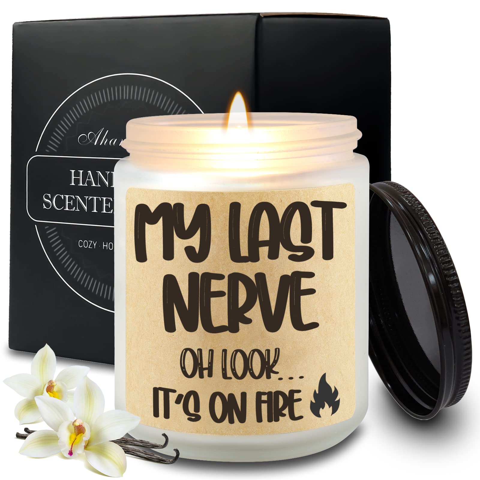 Citronella Candle Gift for Indoor Outdoor Patio Porch Deck Camping Backyard Dining Table Gathering Garden Lake Home Outside 7.2 OZ