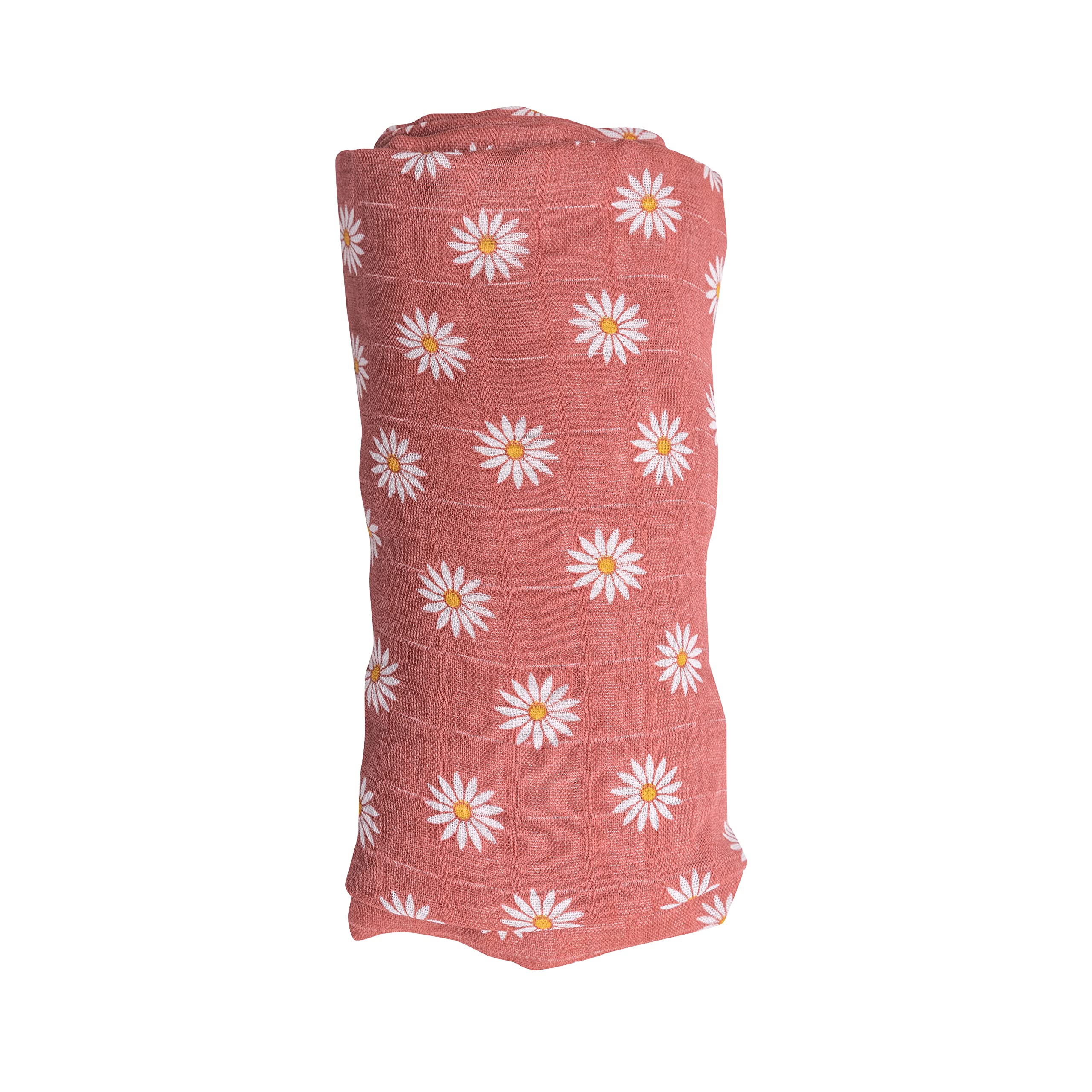 Angel Dear Daisy Days/Rust Swaddle Blanket O-S, One Size