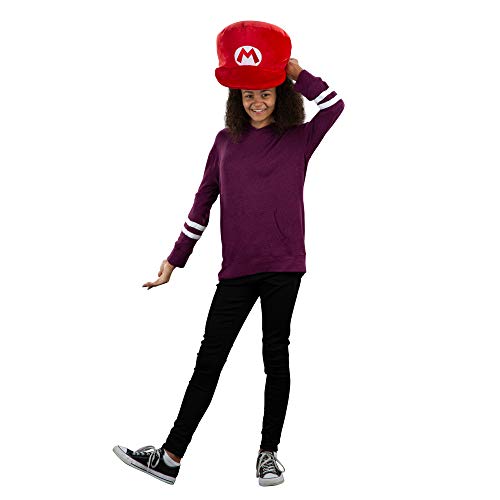 Club Mocchi- Mocchi- Nintendo Super Mario Plush - Mario Hat Plushie - Collectible Squishy Plushies - 15 Inch