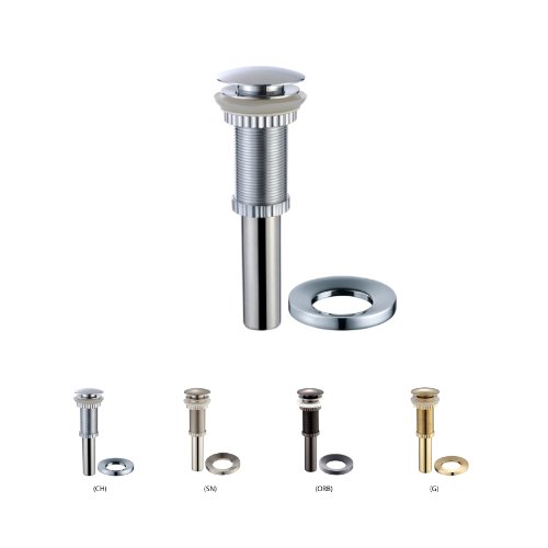 AUS Nature Series™ Blue Glass Bathroom Vessel Sink and Waterfall Faucet Combo Set with Matching Disk and Pop-Up Drain, Satin Nickel Finish