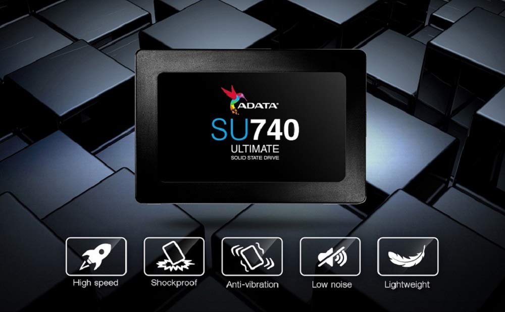 ADATA Ultimate Series: SU740 500GB Internal SATA Solid State Drive (ASU740SS-500G-R)