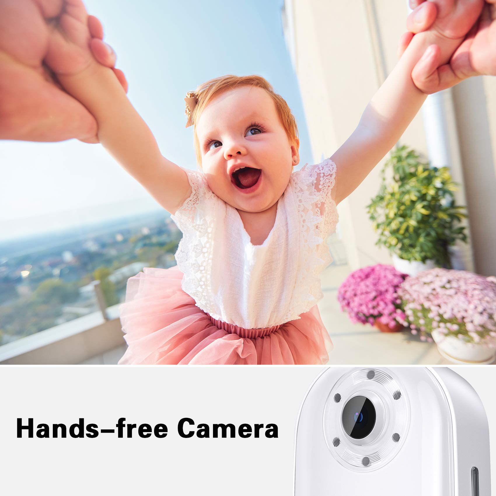 AKASO Keychain Body Action Camera 4K30FPS 20MP with EIS 2.0 and 60min Video Recording Slow Motion Time Lapse Hands-Free Mini Vlogging Camera On-The-Go