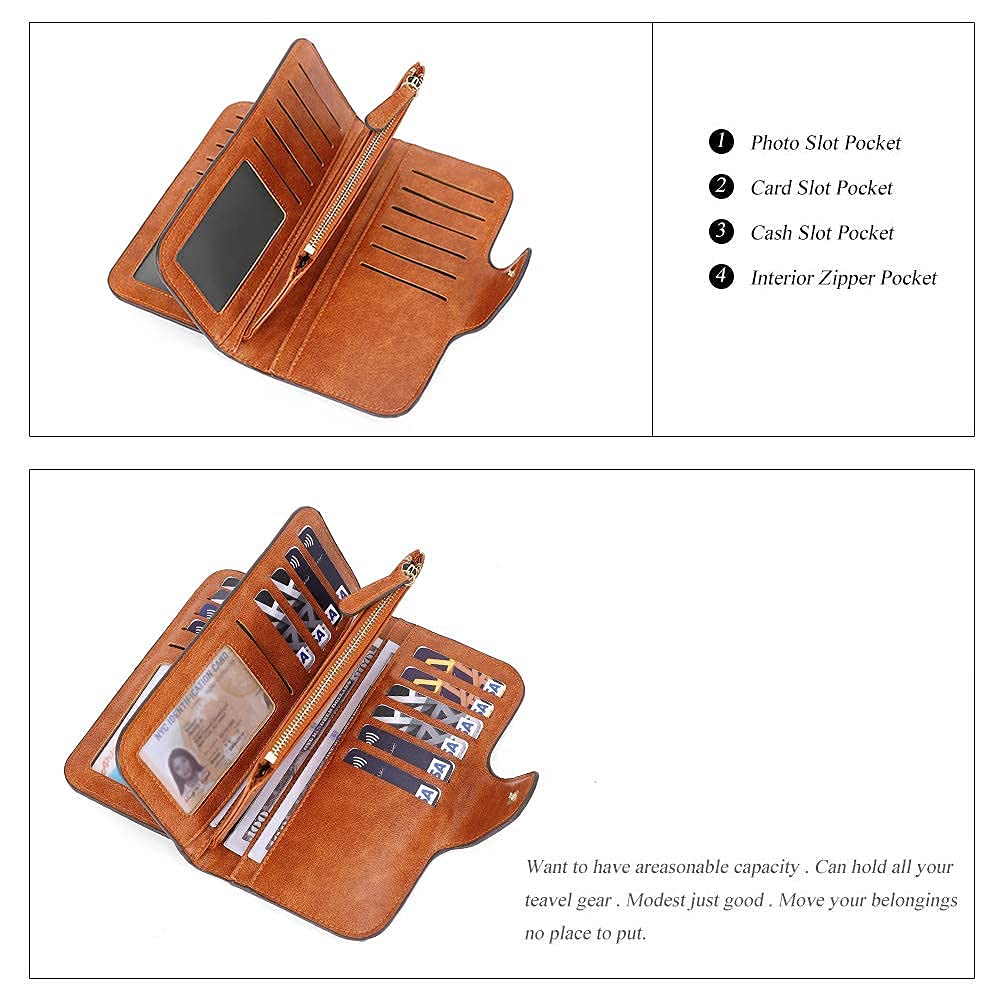 CLUCI Crossbody Bags for Women bundles with Wallet for Women