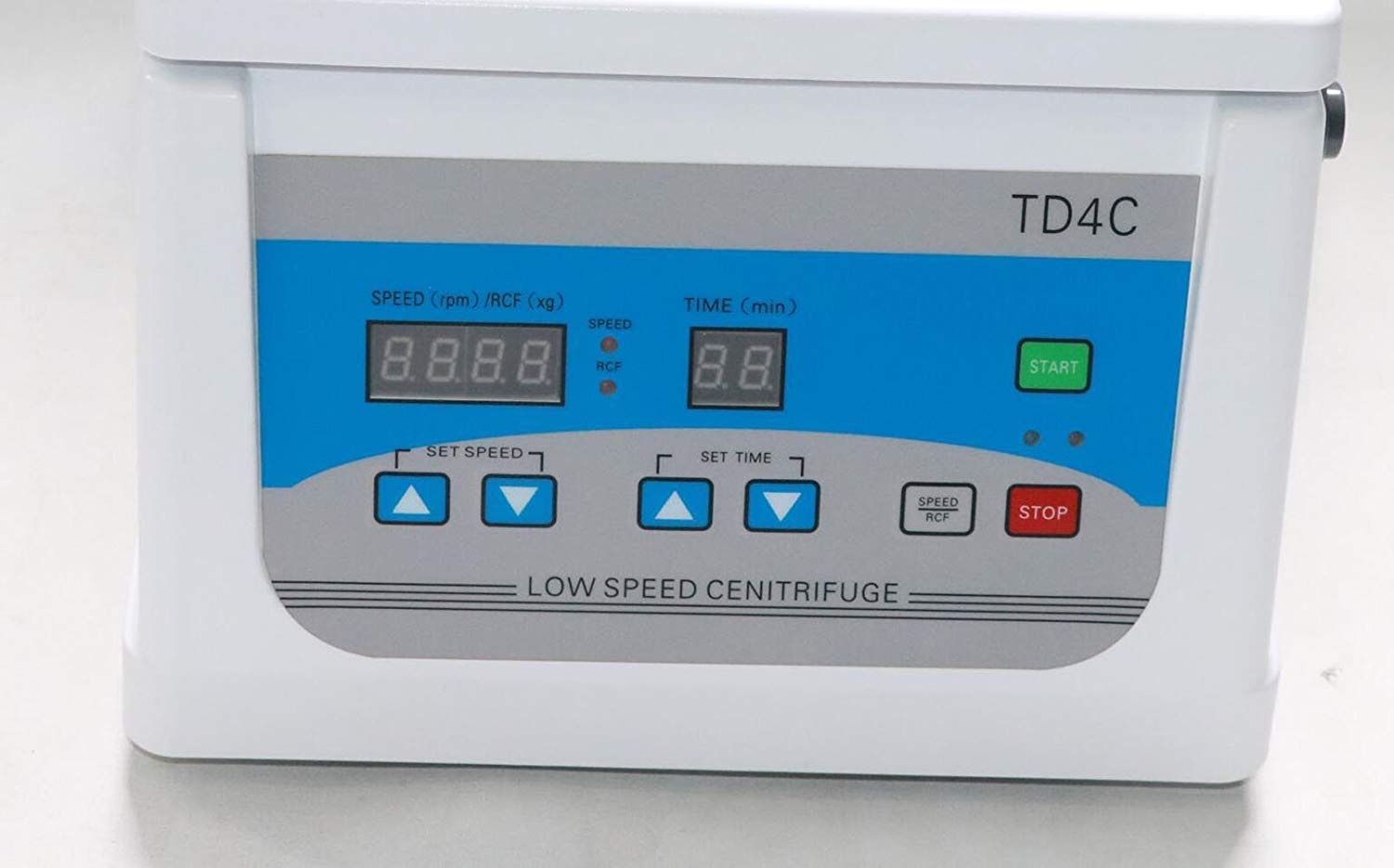 PRP Centrifuge - DEJUN 4000rpm Lab Benchtop Centrifuges with Aluminum Alloy Rotor 8 x 10/15ml and Digital Display Laboratory Low Speed Desktop Centrifugal Machine