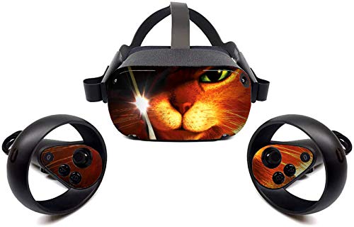 3D Anime Vinyl Skin Sticker Decal Cover for Oculus Quest Headset and Controllers by ok anh yeu