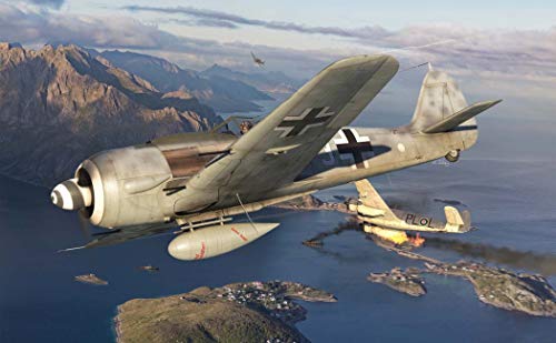 Airfix Focke-Wulf Fw190A-8 1:72 WWII Military Aviation Plastic Model Kit A01020A