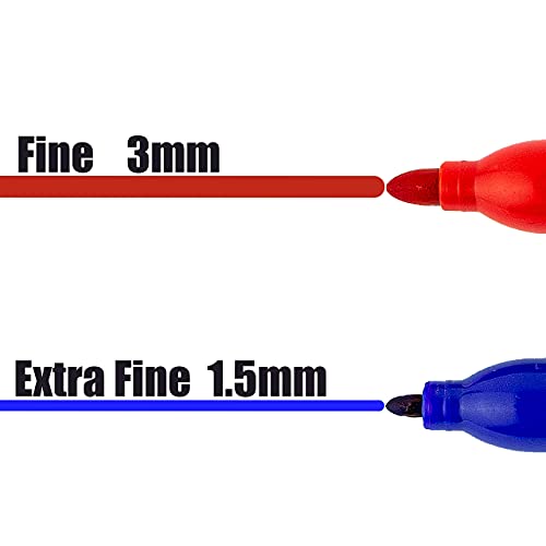 59Golf - Golf Ball Triple line Marker + Permanent Markers (red and Blue + Poker chip)