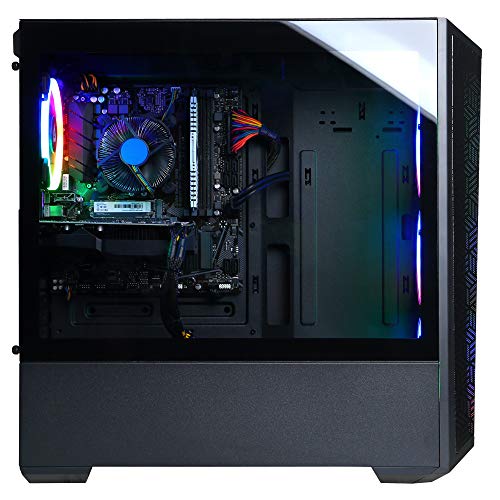 CYBERPOWERPC Gamer Xtreme VR Gaming PC, Intel Core i5-11400F 2.6GHz, GeForce RTX 3050 8GB, 8GB DDR4, 500GB PCI-E NVMe SSD, WiFi Ready & Win 11 Home (GXiVR8060A12), Black