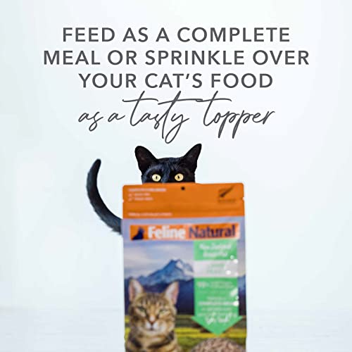 Feline Natural Grain-Free Freeze Dried Cat Food, Chicken & Lamb 11oz