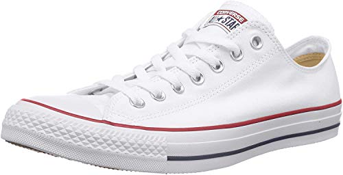 Converse Chuck Taylor All Star Low Top Sneaker Optical/White Canvas 12 Women/10 Men