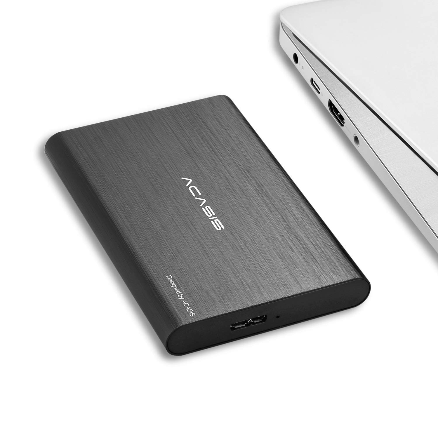 ACASIS USB3.0 2.5" Portable External Hard Drive 500GB Hard Drive for PC,Laptop,Mac,PS4, Xbox one (500GB, Gold)