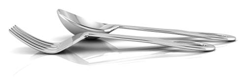 Miza Sterling Sophie Silver Baby Spoon & Fork Set