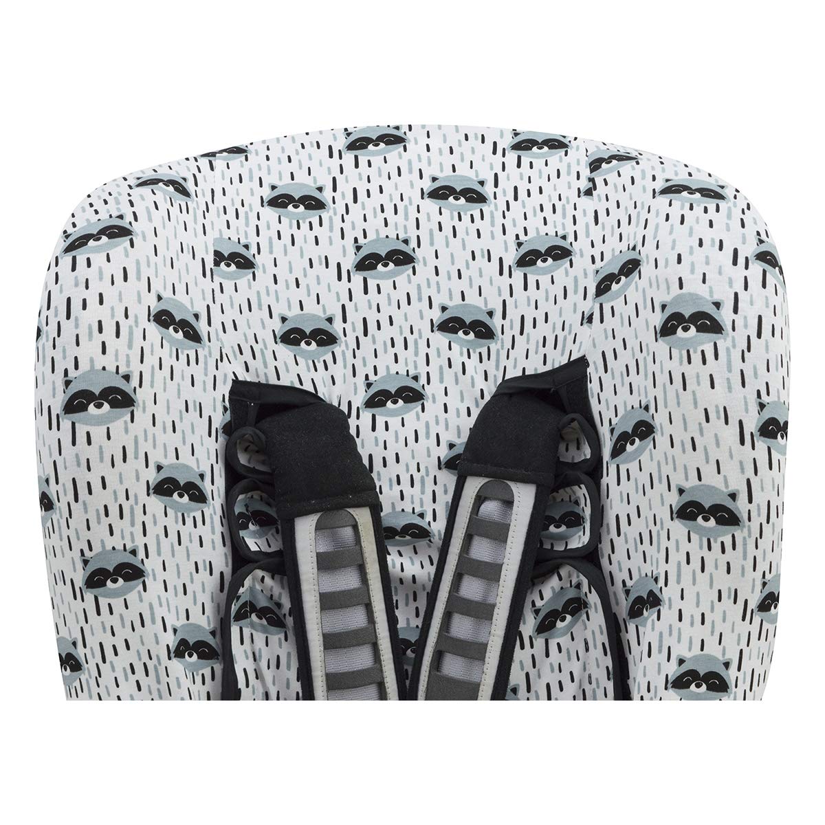 JYOKO Kids Cover Liner Universal for Car seat Compatible with Britax, Chicco, Mico (Without Head Support) (Raccoon)
