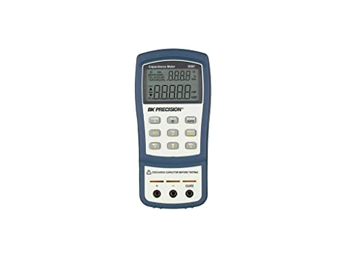 B&K Precision 890C Dual Display Handheld Capacitance Meter, 50 mF Max Range