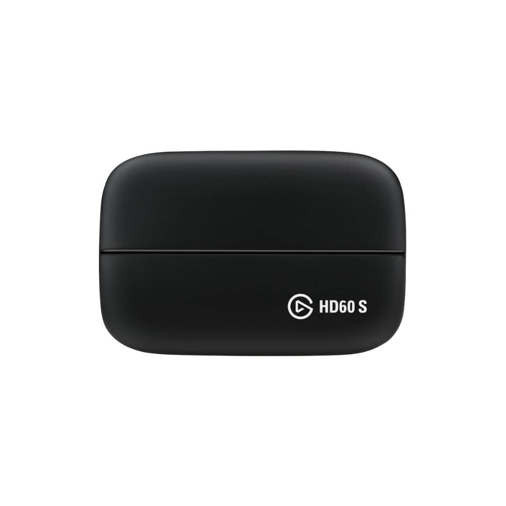 Elgato HD60 S, usb3.0 External Capture Card, Stream and Record in 1080p60 with ultra-low latency on PS5, PS4/Pro, Xbox Series X/S, Xbox One X/S, in OBS, Twitch, YouTube, works with PC/Mac