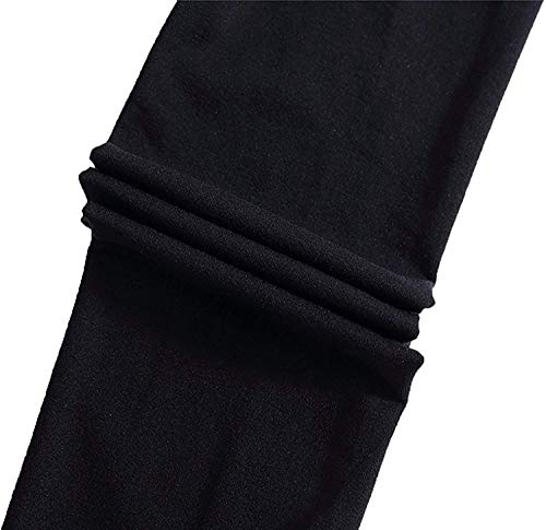 Century Star Ultra-Soft Footed Dance Sockings Ballet Tights Kids Super Elasticity School Uniform Tights For Girls 1 Pack Black 6-9