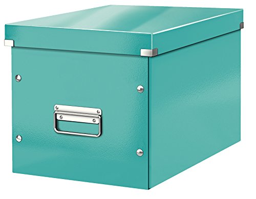 Leitz Large Storage Cube, Ice Blue, Click and Store Range, 61080051