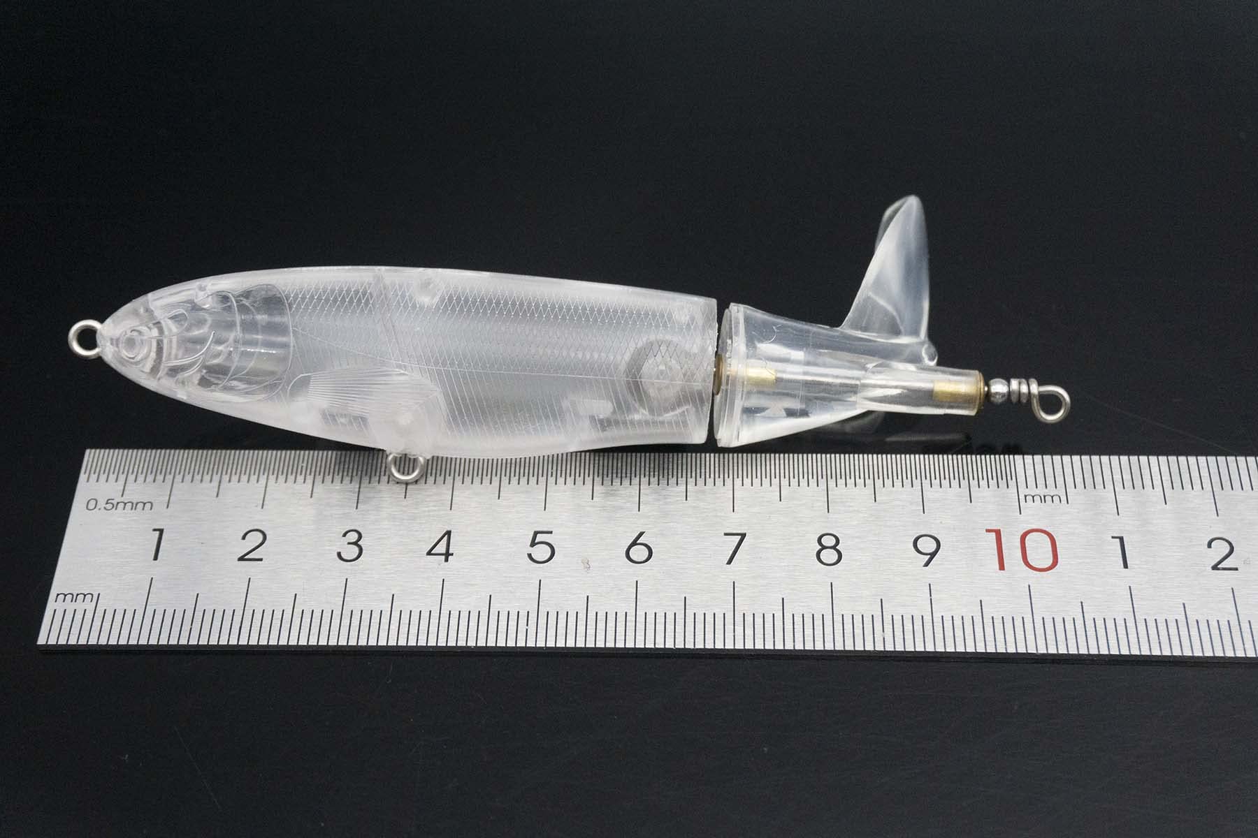5PCS Unpainted Lure Blanks 14.19g 10.7cm with Free Special Eye Crankbait Simulation Blank Body Clear Hard Baits Trout Salmon Minnow Lure Popper Lures Topwater Freshwater 8339L