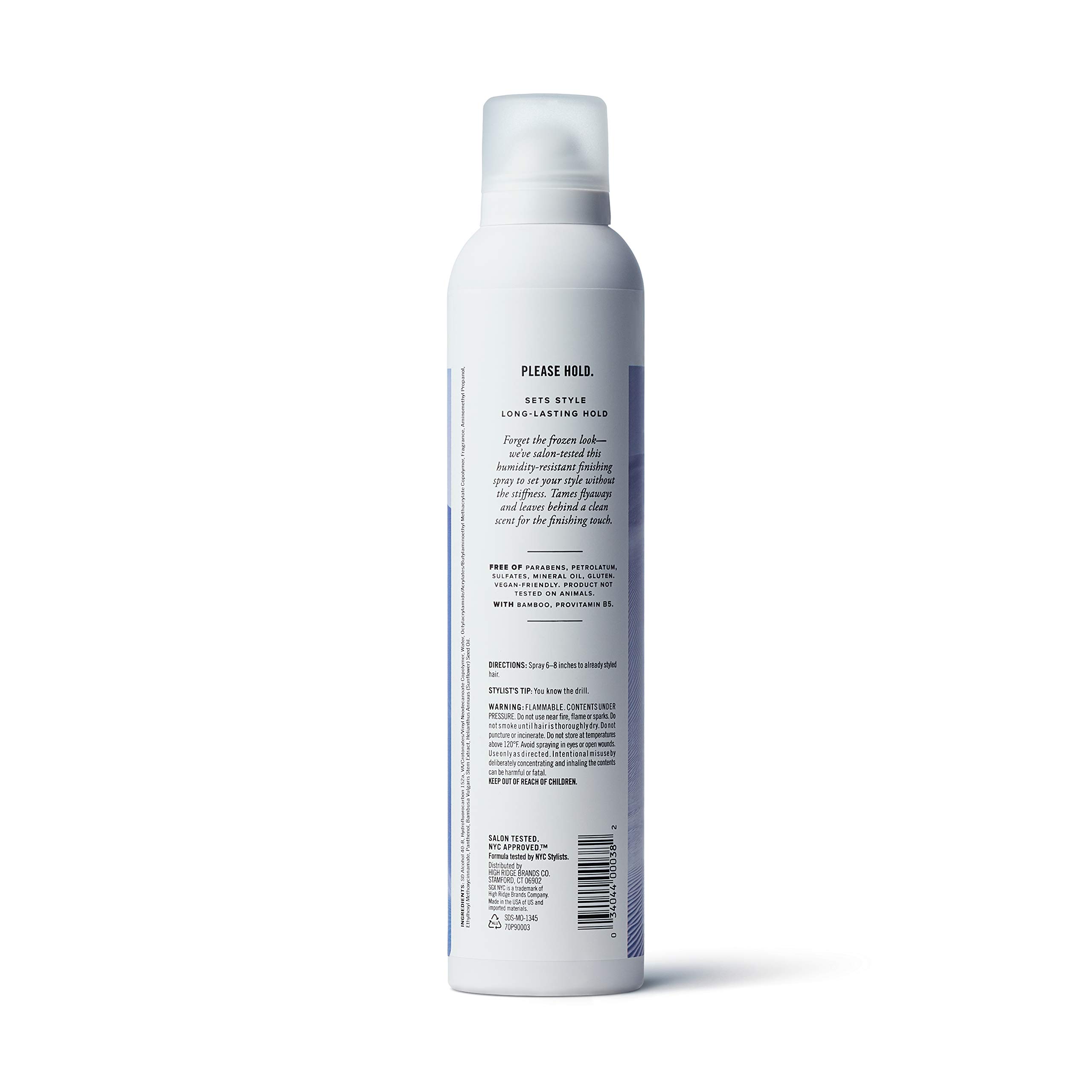 SGX NYC, Under Control, Medium Hold Finishing Spray for Long Lasting Hold (8.5 Ounce), 1 Pack