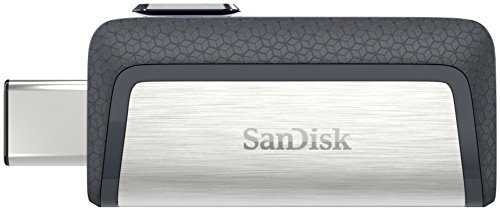 SanDisk 16GB Ultra Dual Drive USB Type-C (SDDDC2-016G-G46) Two Pack Bundle with Everything But Stromboli Lanyard