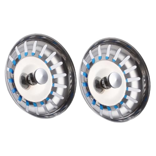 OSALADI 4 Pcs Kitchen Sink Strainer Commercial Sink Strainer Bath Filter Strainer Bath Drain Cover Bathtub Accessories Stainer Strainer Waste Sink Mesh