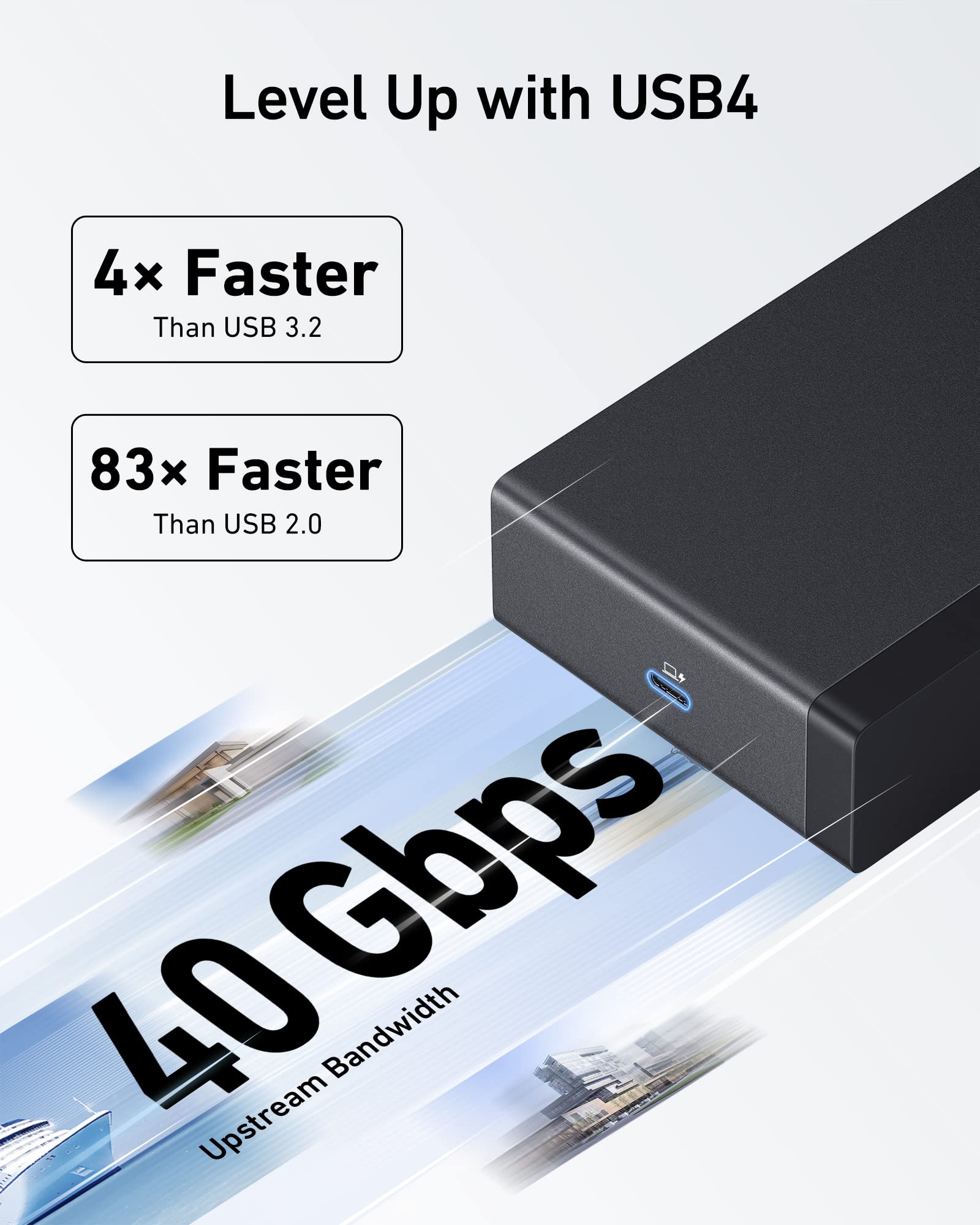 Anker 568 USB-C Docking Station (11-in-1, USB4), Up to 100W Charging for Laptop, 40Gbps Data Transfer, Etherne & 8K@60Hz HDMI Cable, Ultra High Speed 4K@120Hz 48Gbps 6.6 ft Ultra HD HDMI to HDMI Cord