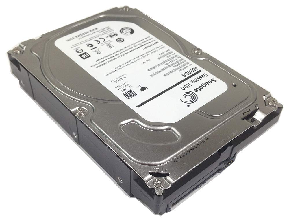 Seagate SATA 6Gb/s 3.5-Inch 4TB Desktop HDD (ST4000DM000) (Renewed)